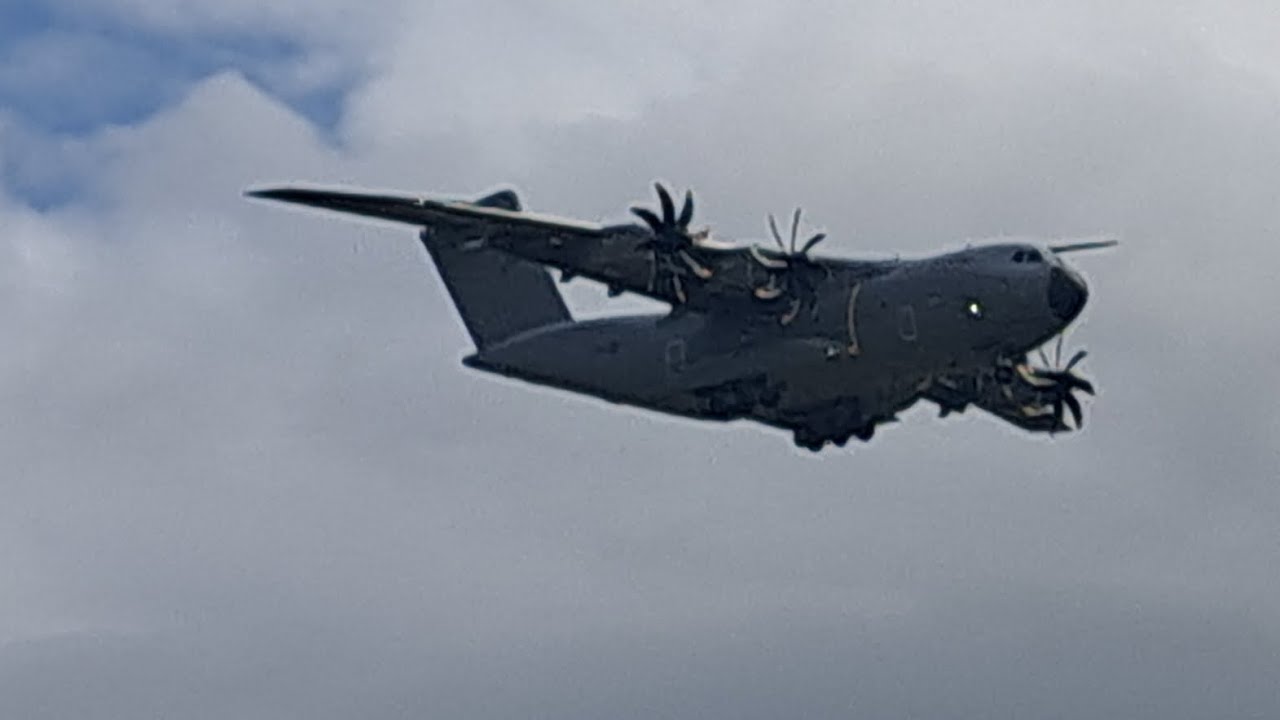Arrivals Riat at townsend farm Atlas, tornado, harrier. Thursday 2023 ...