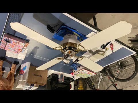 Hampton Bay Bridgeton Ceiling Fan Checkout - YouTube
