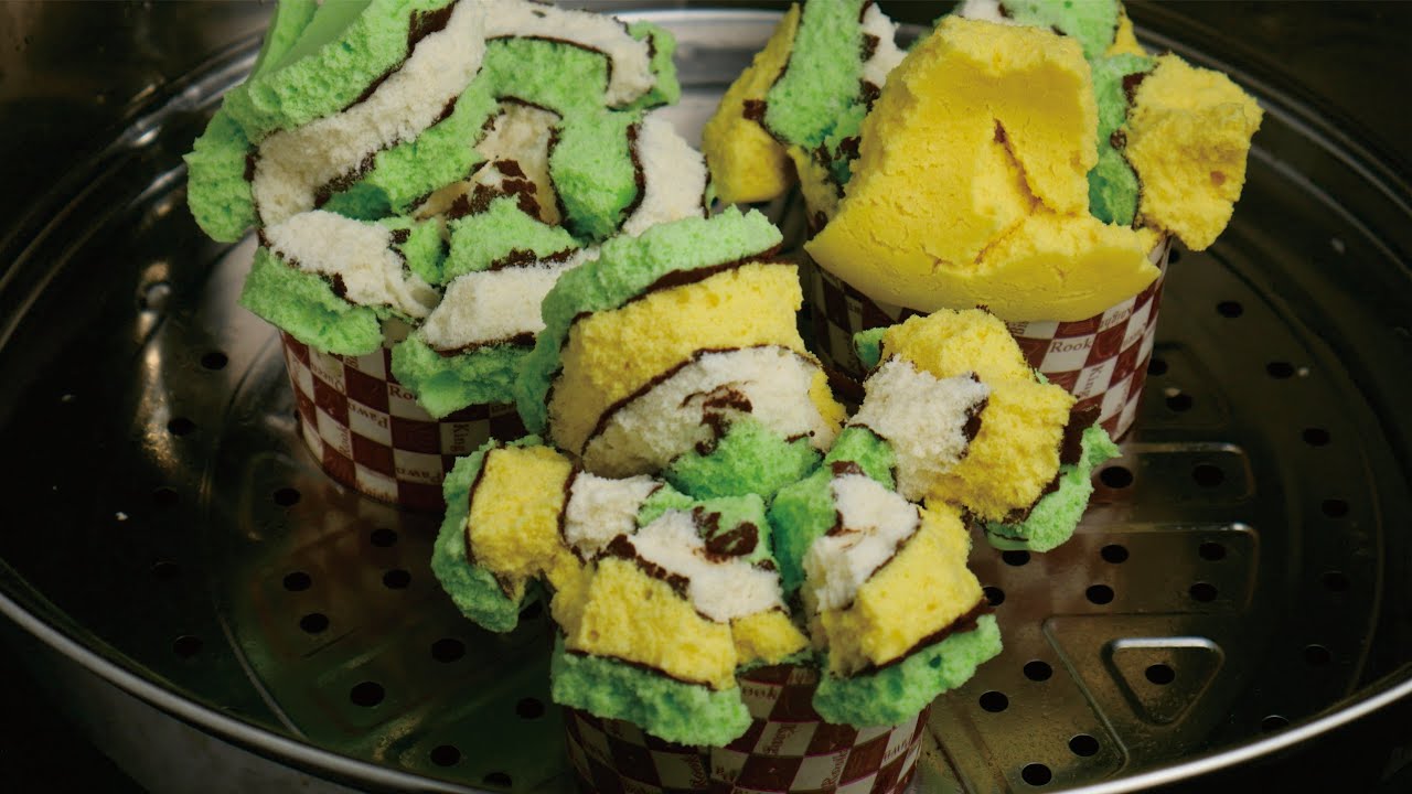 Modal 1 Telur Aja!! PASTI MEKAR!! Bolu Kukus Topo Map - YouTube