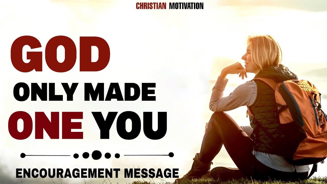 STOP WORRYING AND TRUST GOD ONLY MADE ONE YOU (DON'T BECOME A COPY ...