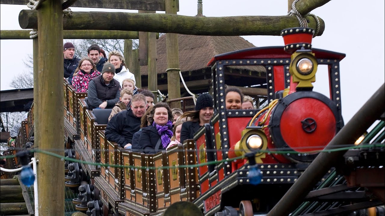 Runaway mine train is complete! - YouTube