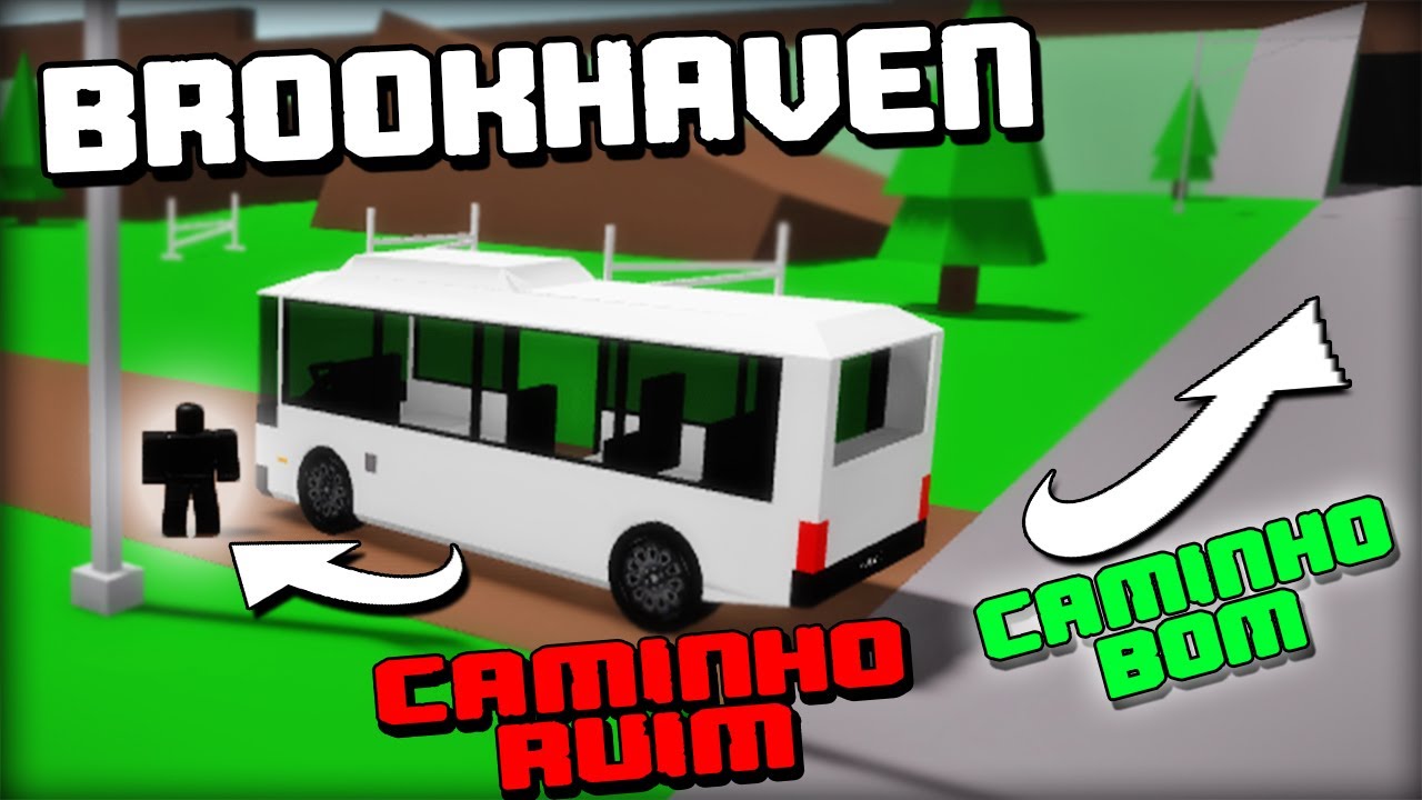 NUNCA ENTRE NESSE ÔNIBUS NO BROOKHAVEN!! TODOS SOMEM - YouTube