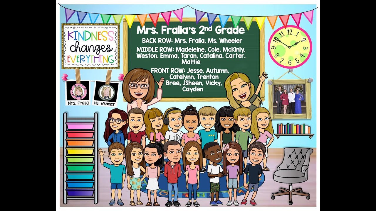 Mrs. Fralia's 2019/2020 Second Grade Class - YouTube