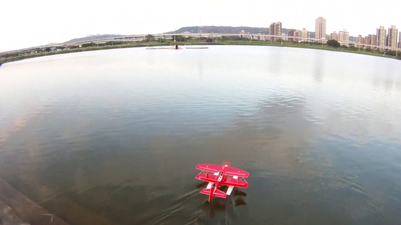 Vertigo on Floats Build Log and Maiden Flight - YouTube