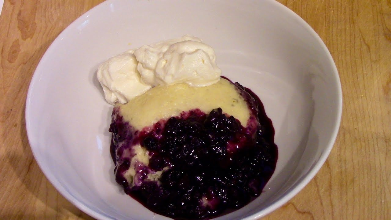 Making a Canadian Wild Blueberry Grunt - YouTube