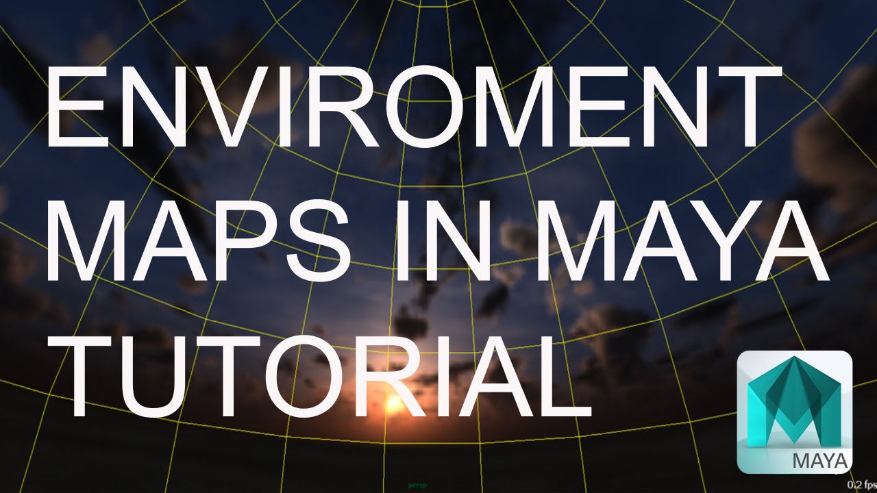 Create Enviroment Maps in Maya 360 Degree Worlds Tutorial - YouTube