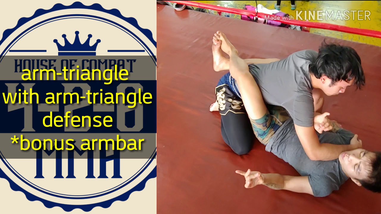 MMA: Arm-Triangle from the guard, Pano tumakas dito, at may Bonus ...