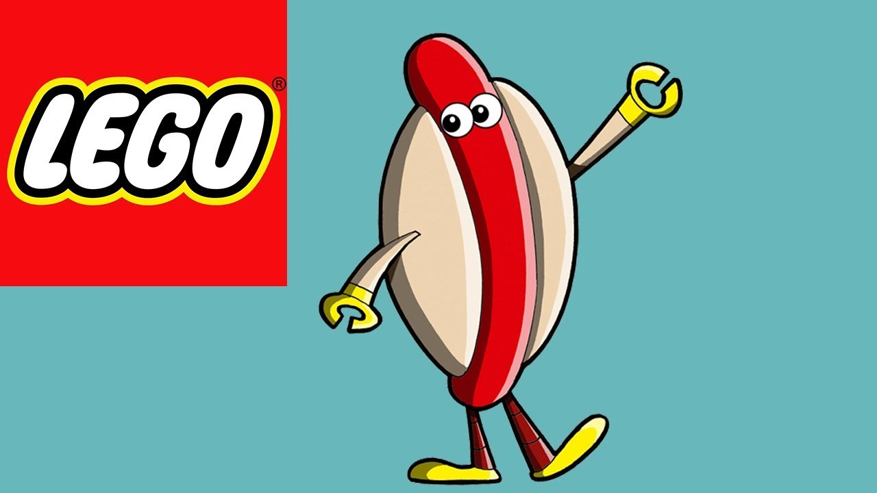 How to Build Lego The Hot Dog Guy - YouTube