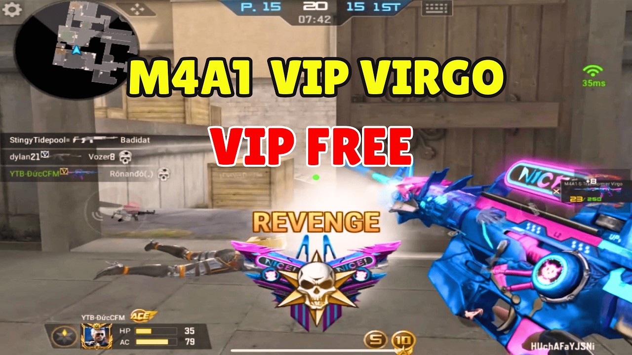 CF Mobile/CF Legends | Cầm M4A1 Transformer Virgo Bắn Siêu Siêu Dính ...