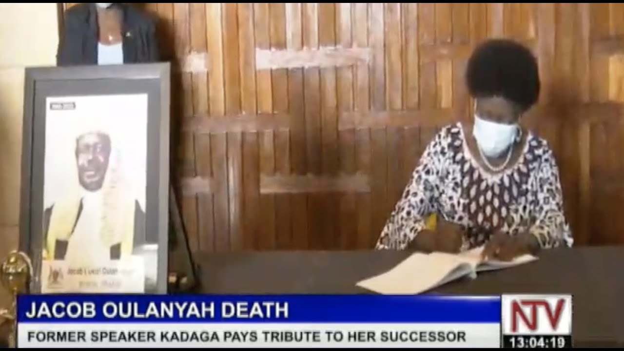 JACOB OULANYAH DEATH: Former speaker Kadaga pays tribute to her ...