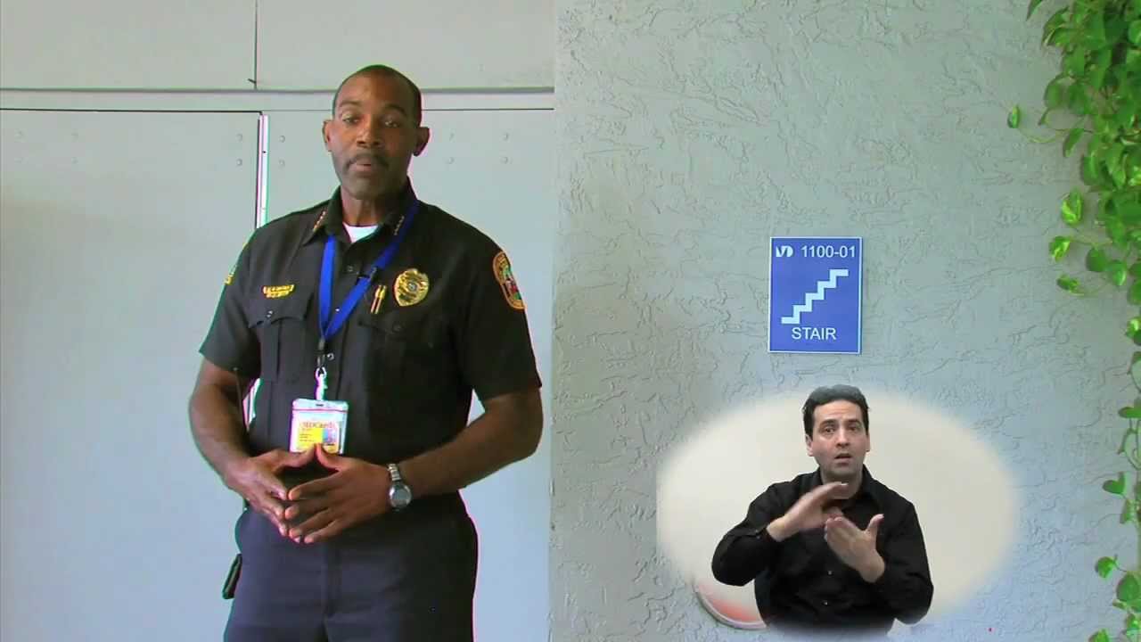 Areas of Refuge with American Sign Language - YouTube