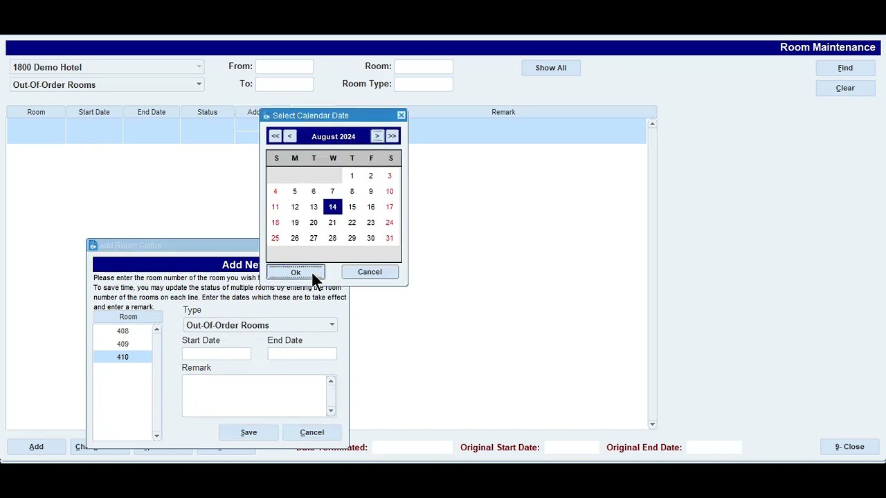 Housekeeping-Marking a Room Out of Order - YouTube