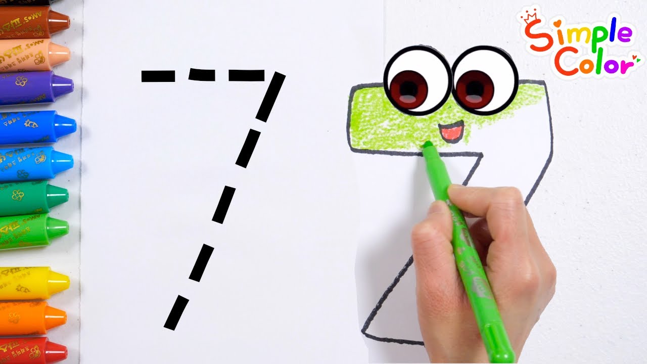 Let's make numbers with clay | Have fun using numbers and learn from 1 ...