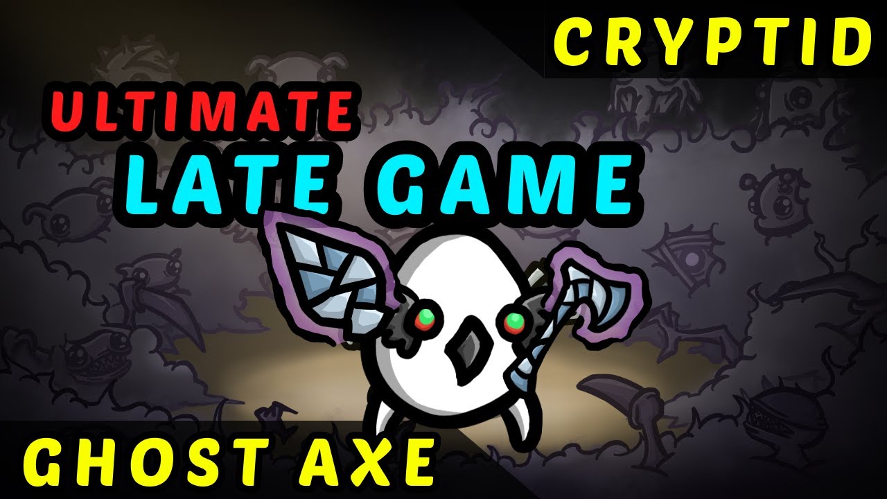 LATEGAME POWER! Ghost Axe Cryptid - Brotato Danger 5 Random / Random - YouTube