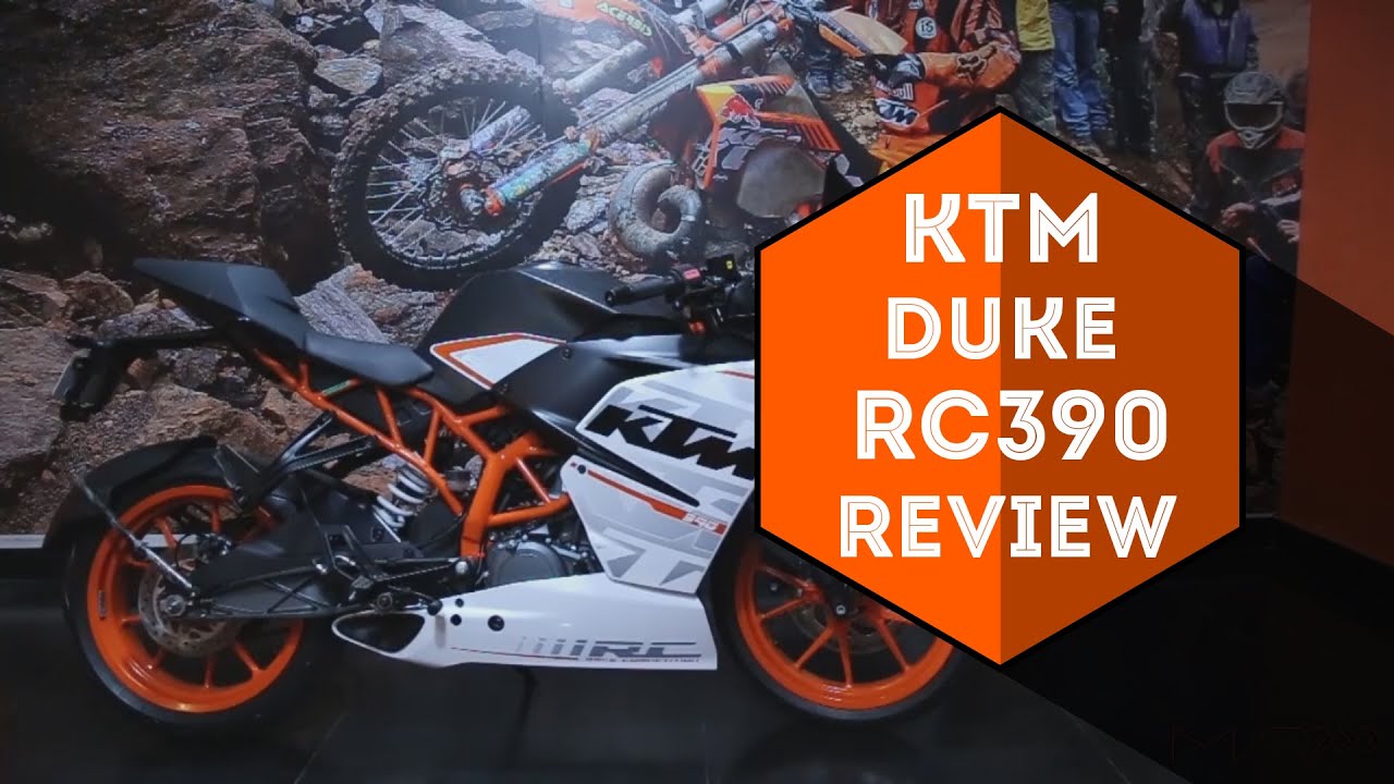 KTM Duke RC390 | Review | MVR - YouTube
