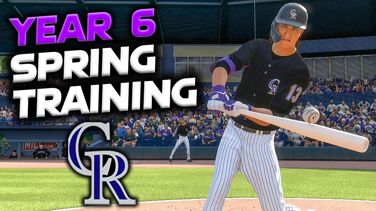 Year 6 Spring Training Games (Live) - MLB The Show Franchise - YouTube
