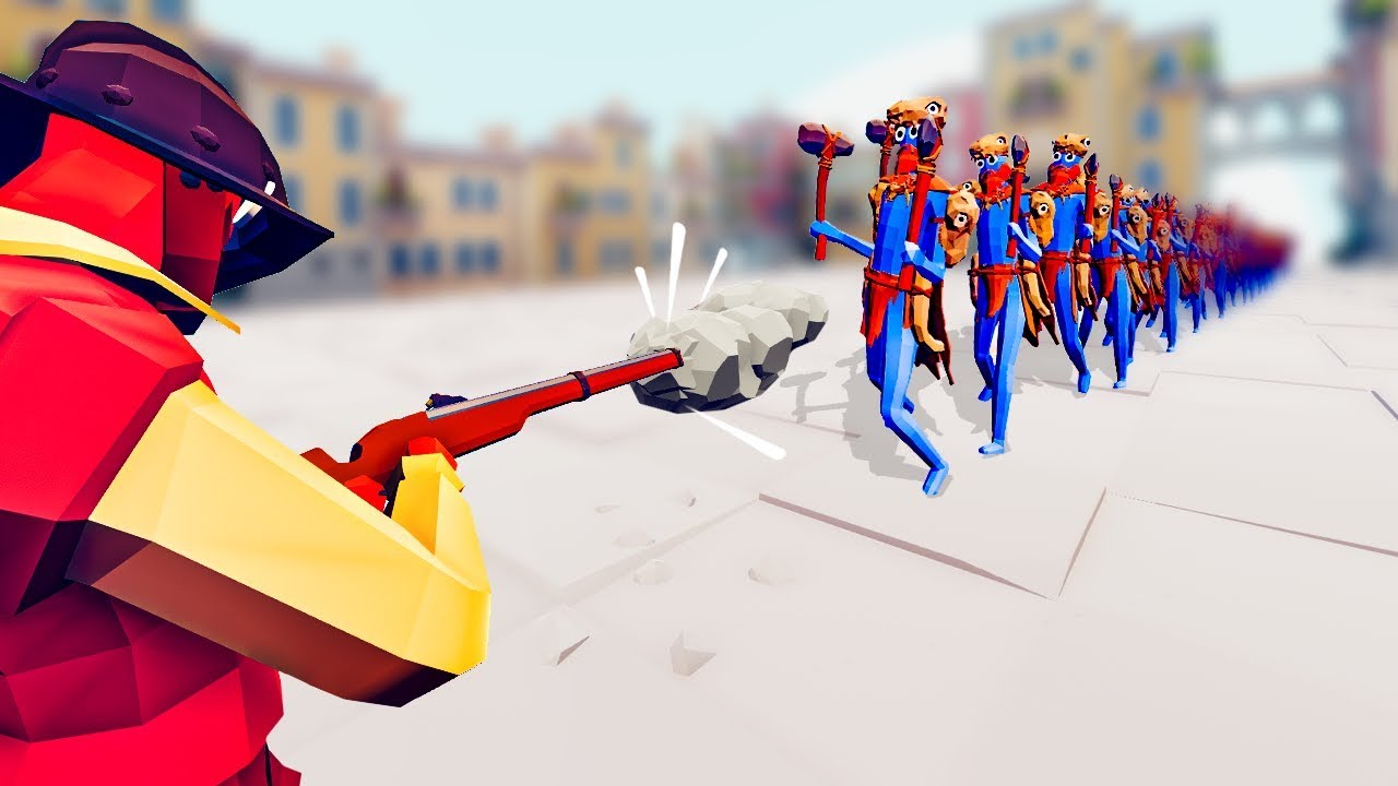 TABS - How Many Units Can 1 Musket Shot Defeat? - Totally Accurate ...