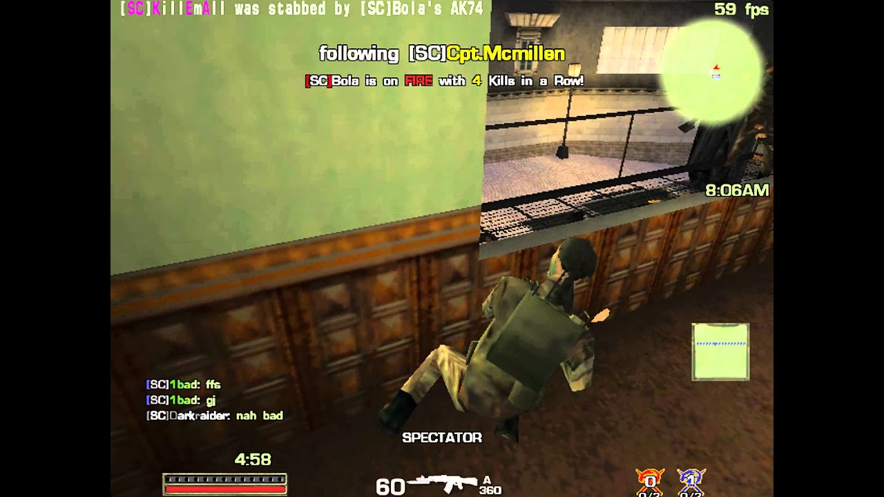 AK Stabbing Action - SOF2 - Soldier of Fortune 2 - [SC]Clan Sabriests ...