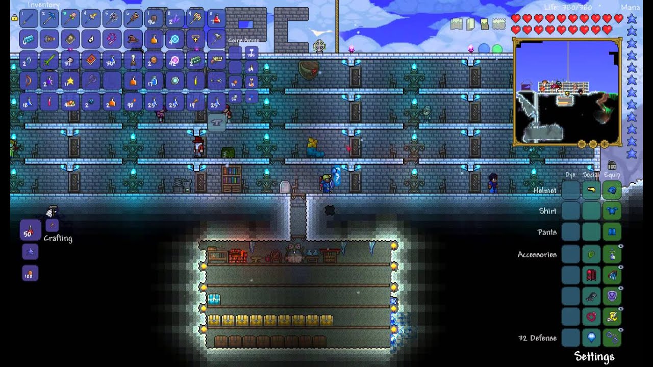 Terraria 1.2.4.1 episodul 21- Destroyer with cobalt armour and poisoned ...