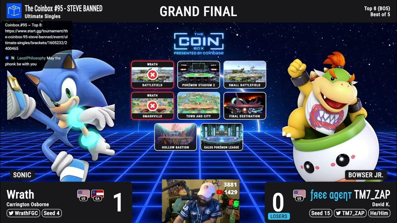 Wrath (Sonic) vs TM7_ZAP (Bowser Jr. ROB) - Coinbox 95 Grand Final | 13 Mar 24' - YouTube