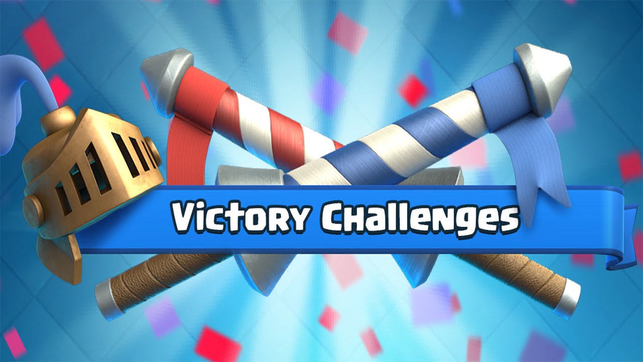 VICTORY CHALLENGES - UPDATE - CLASH ROYALE - YouTube