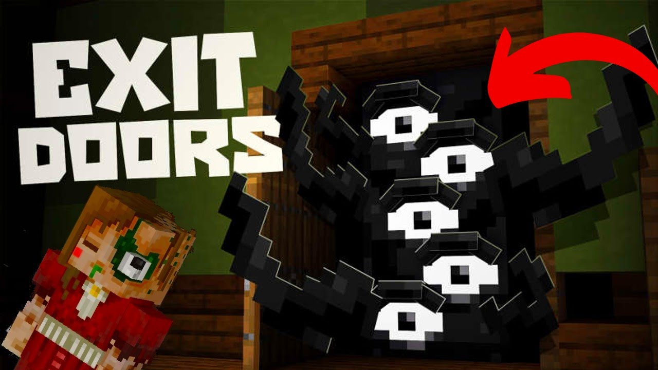 Exit Doors - Scary Map | Minecraft - YouTube