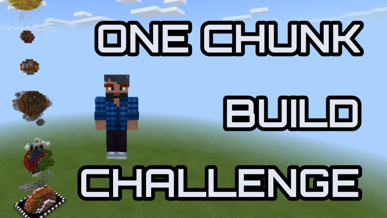 One Chunk Build Challenge in Minecraft - YouTube