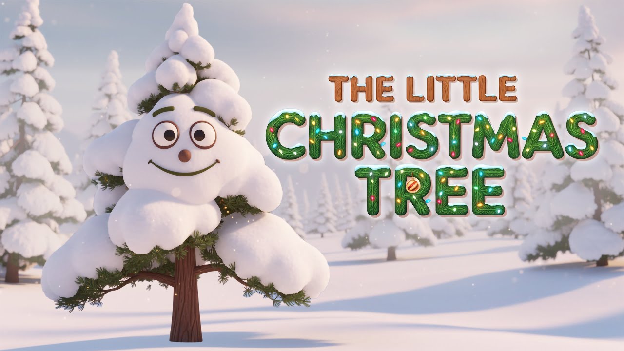 The Little Christmas Tree 🎄 | Kids Christmas Song & Holiday Story ...