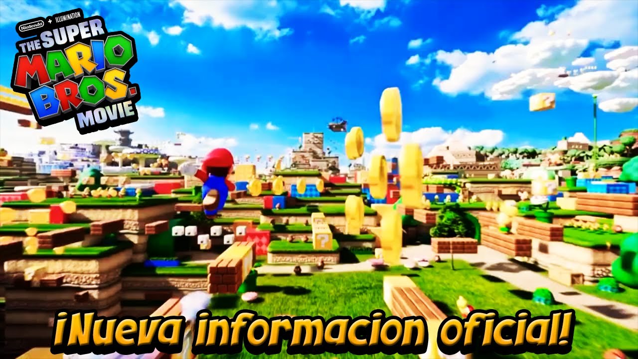 ¡Nueva información oficial revelada de Super Mario Bros la película ...