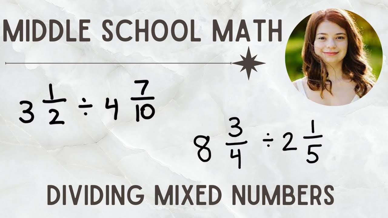 Dividing Mixed Numbers - YouTube