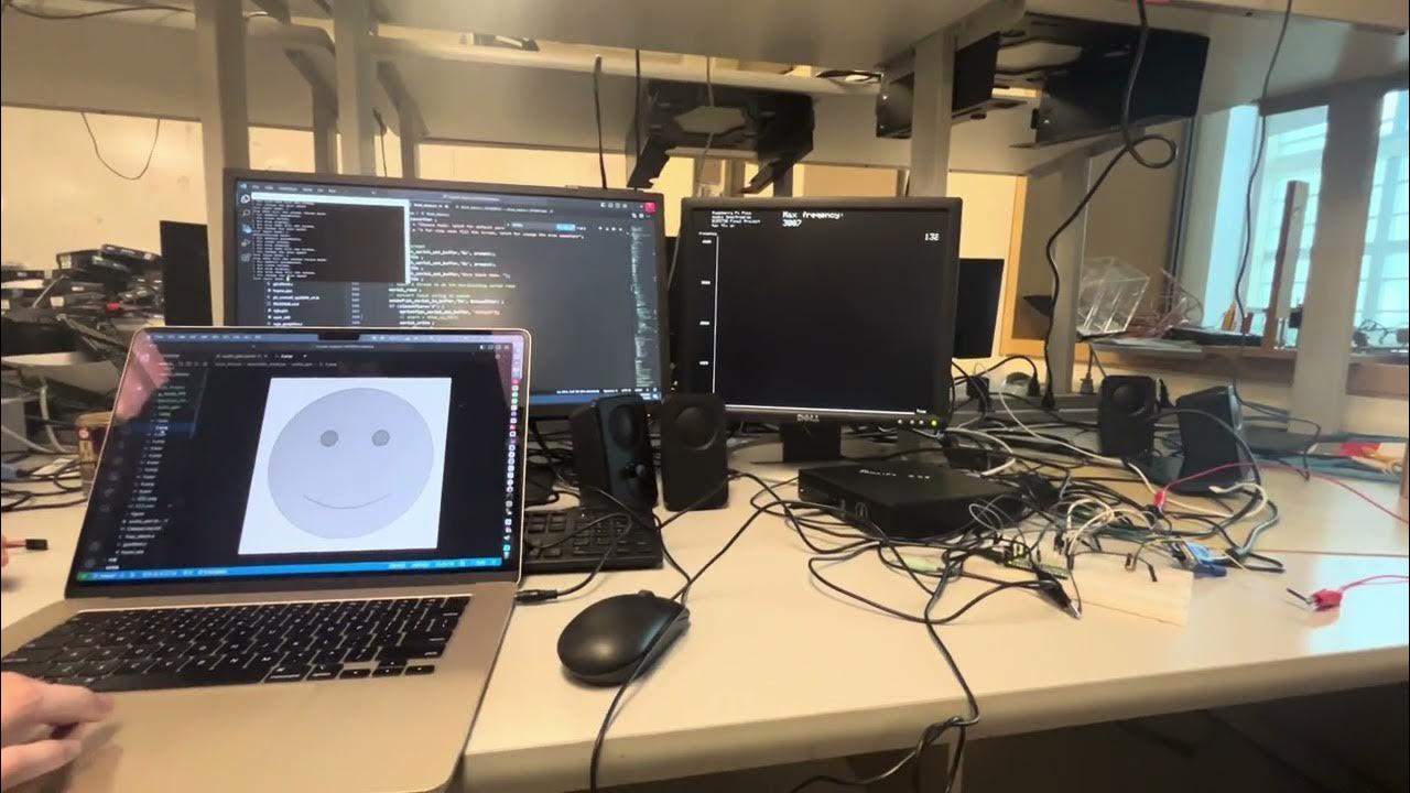 Realtime audio spectrogram implemented with RP2040 - YouTube