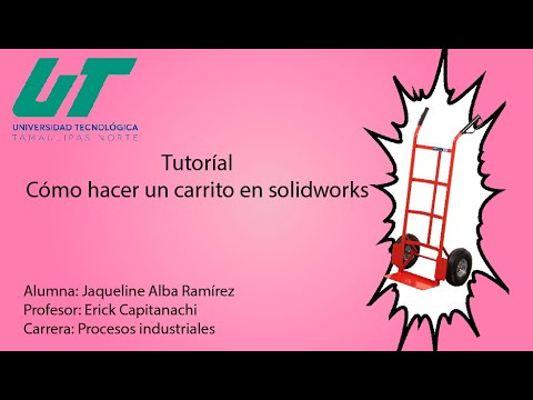 Tutoría Como hacer un carrito en Solidworks - YouTube