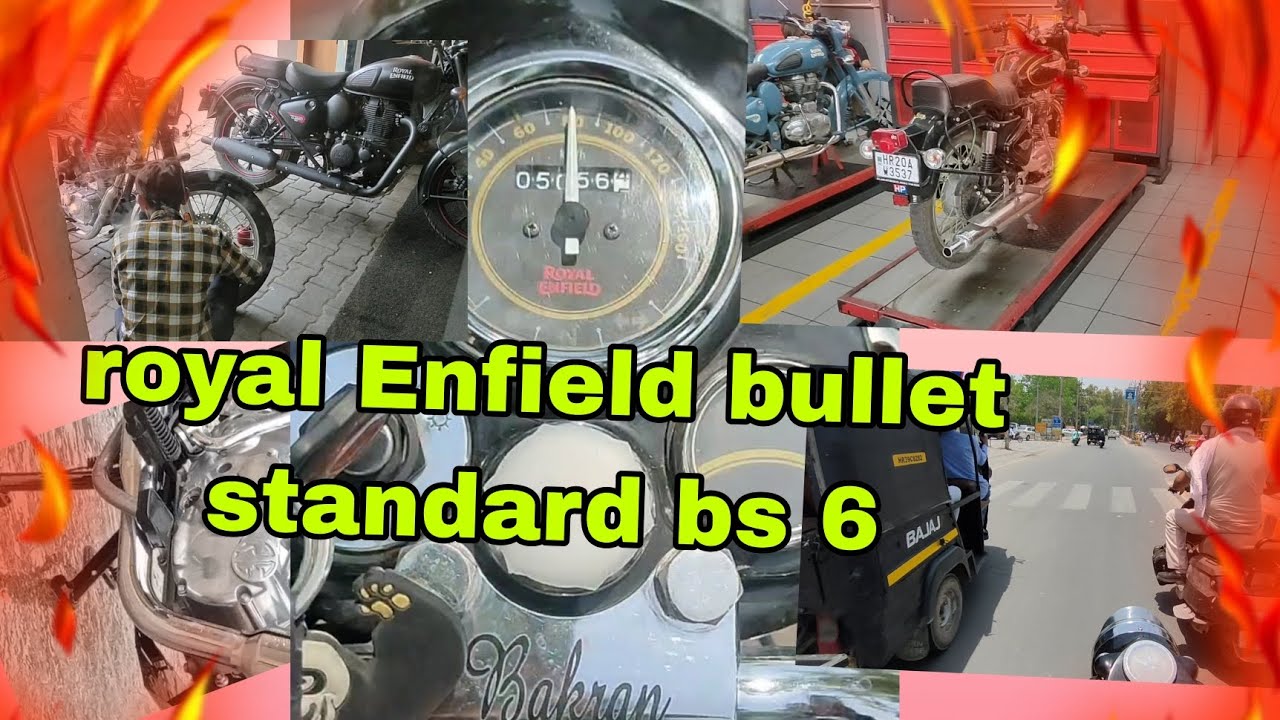 bullet standard bs 6 second service low cost price// बुलेट मानक बीएस 6 ...