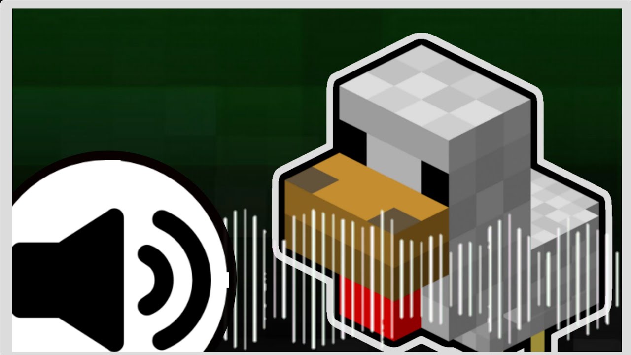 Todos los sonidos del pollo bebe en Minecraft | #minecraft - YouTube