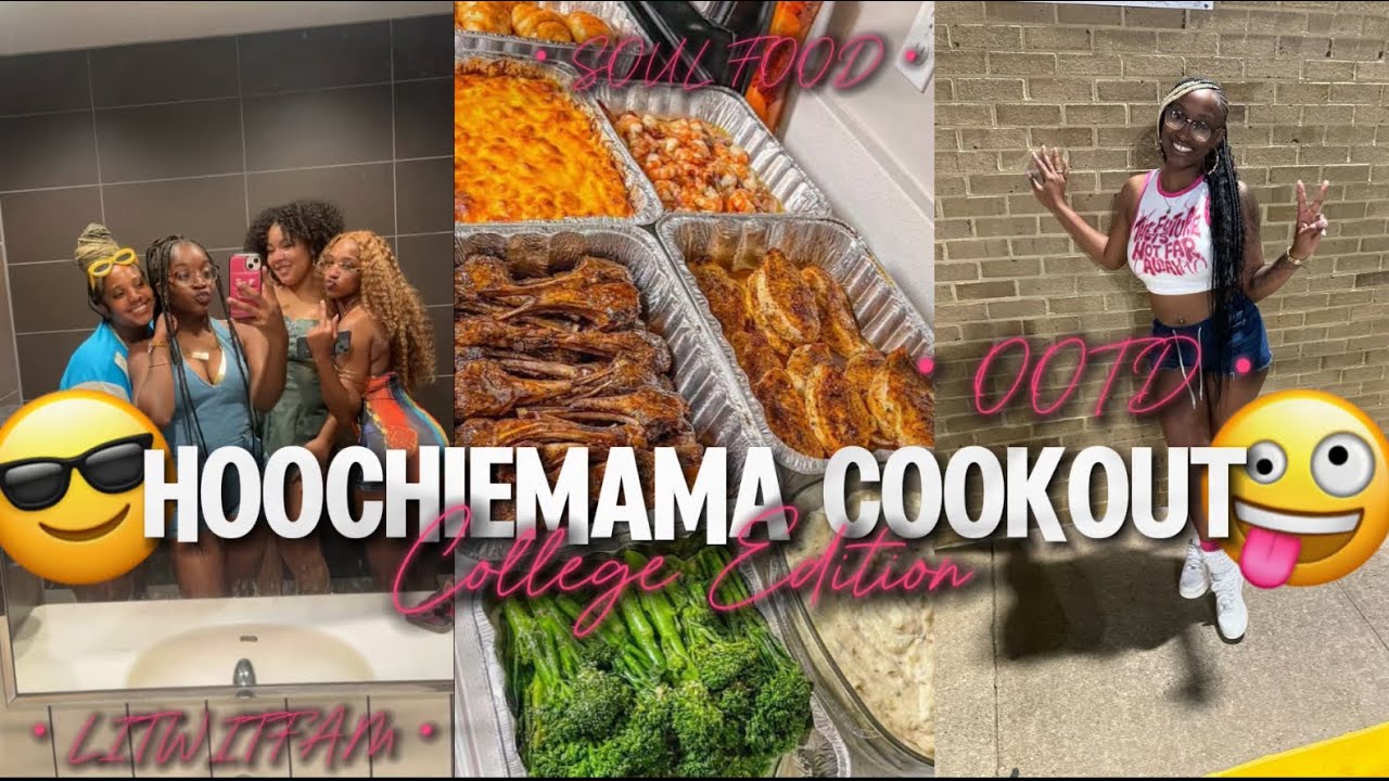 SPEND A DAY WITH ME VLOG| Hoochiemama Cookout, out with friends, and ...