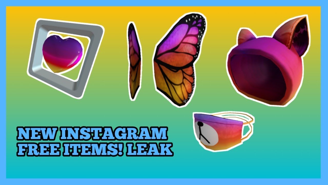 NEW *FREE* INSTAGRAM ITEMS! (ROBLOX LEAKS) - YouTube
