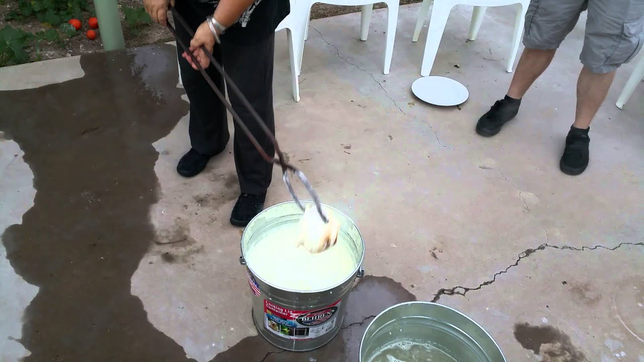 Obvara Firing 3/1/14 - Part II - YouTube