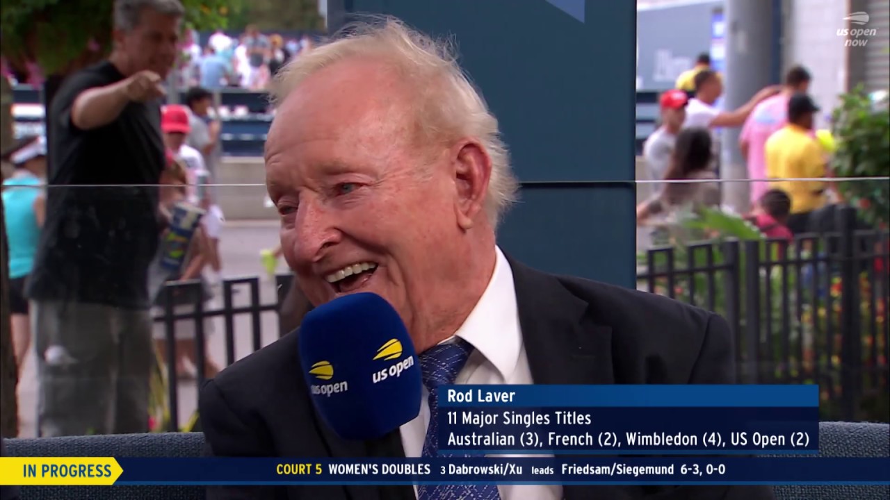 Rod Laver | US Open Now Interview - YouTube