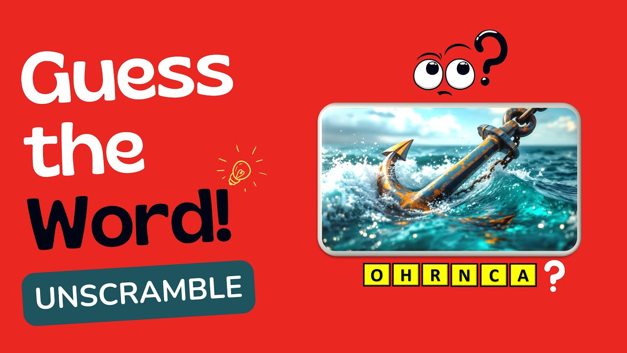 Can You Unscramble These Words? 🔠 | Fun Scrambled Word Puzzle Challenge ...