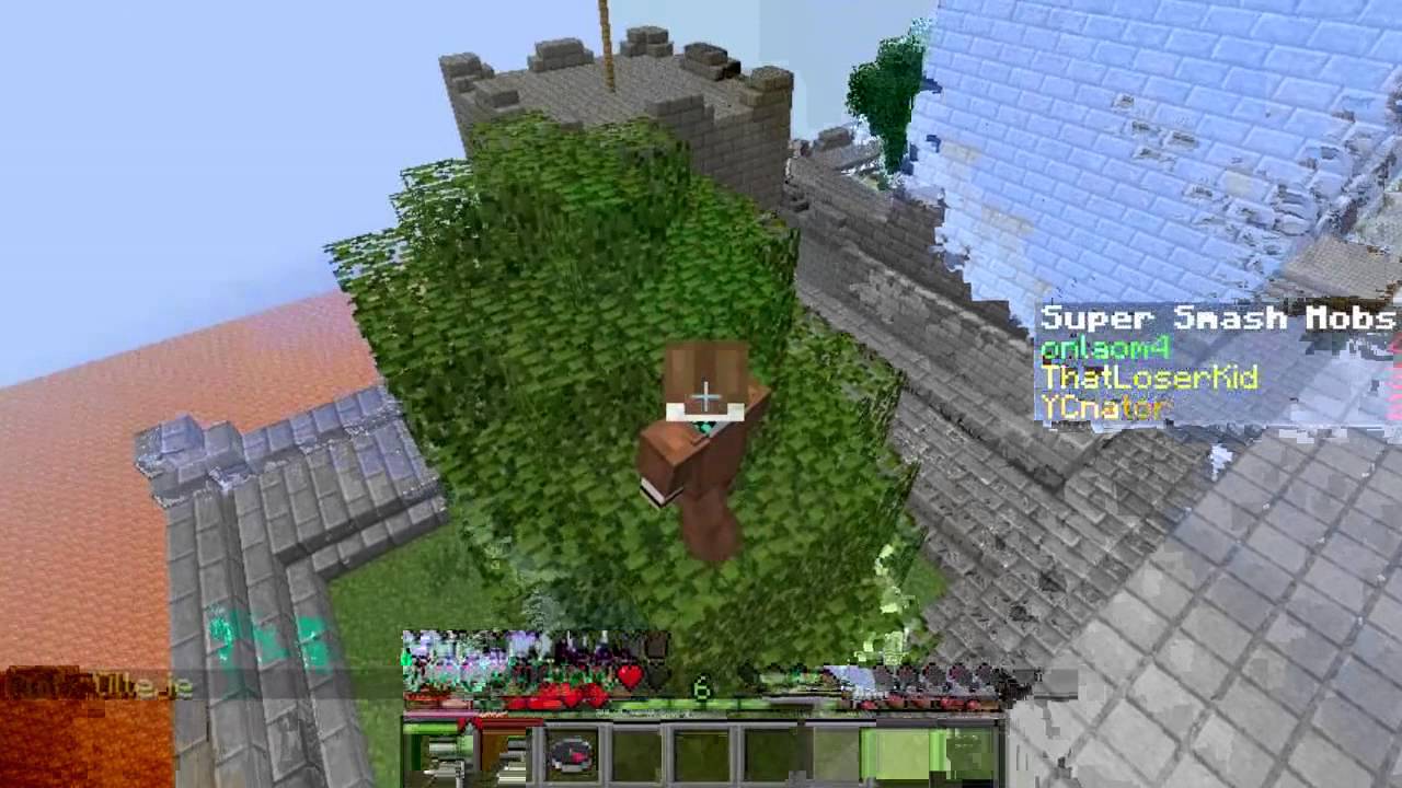 Minecraft super smash mobs! : Enderman + Creeper classes! - YouTube