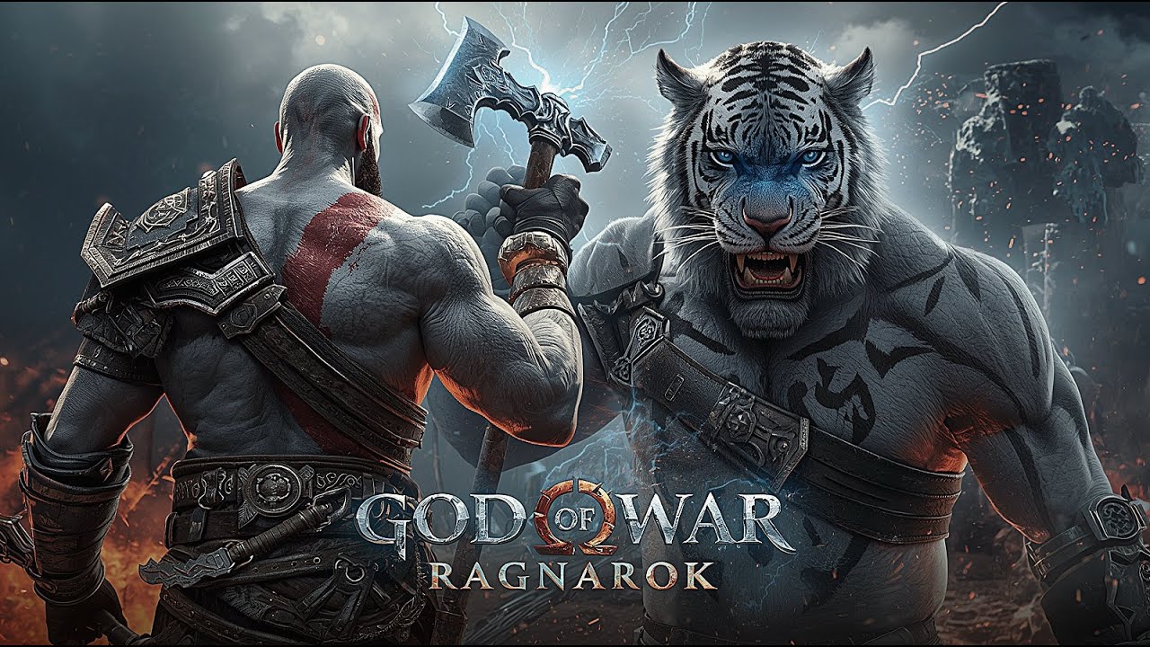 AI_nivra Live in God of War Ragnarok! | Humanoid Tiger Gamer Stream ...