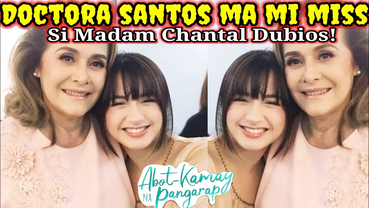 "DOCTORA SANTOS! MA MIMISS PO SI MADAM CHANTAL! Kamay Na Pangarap ...