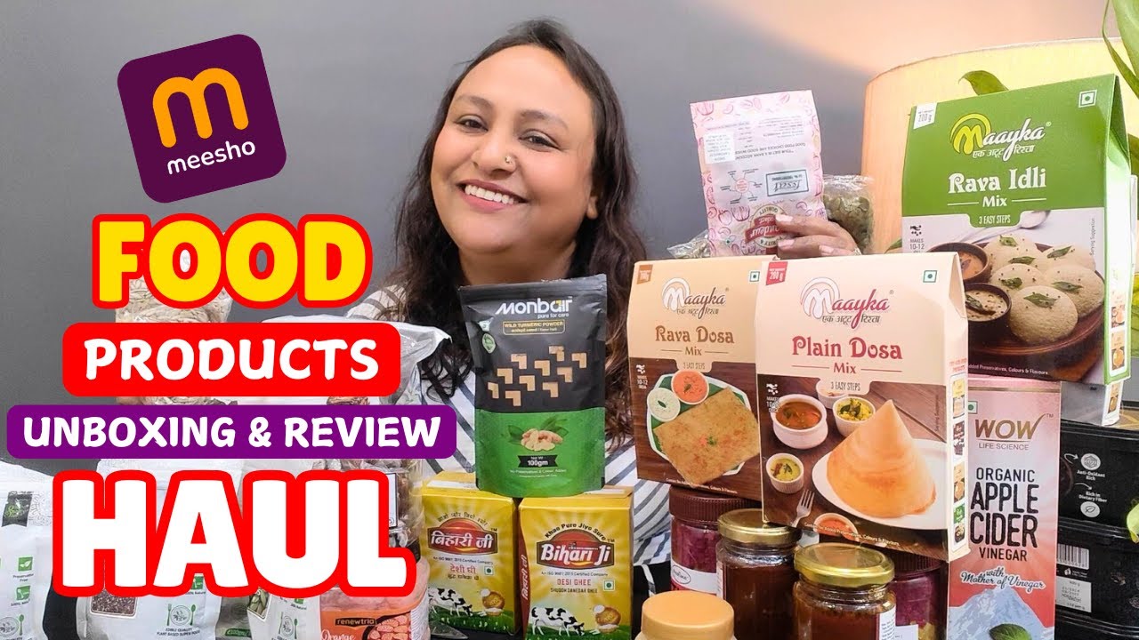 Meesho Food Products Review | Meesho Grocery Haul | 14 Food Products ...