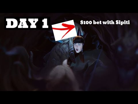 $100 RACE TO THE HIGHEST ELO! TTL vs SIPITI | Day 1