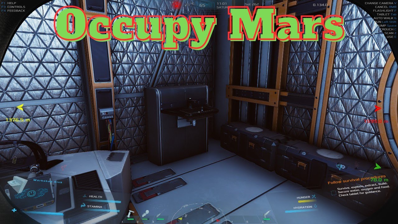 Occupy Mars (E-94) Using the new storage - YouTube