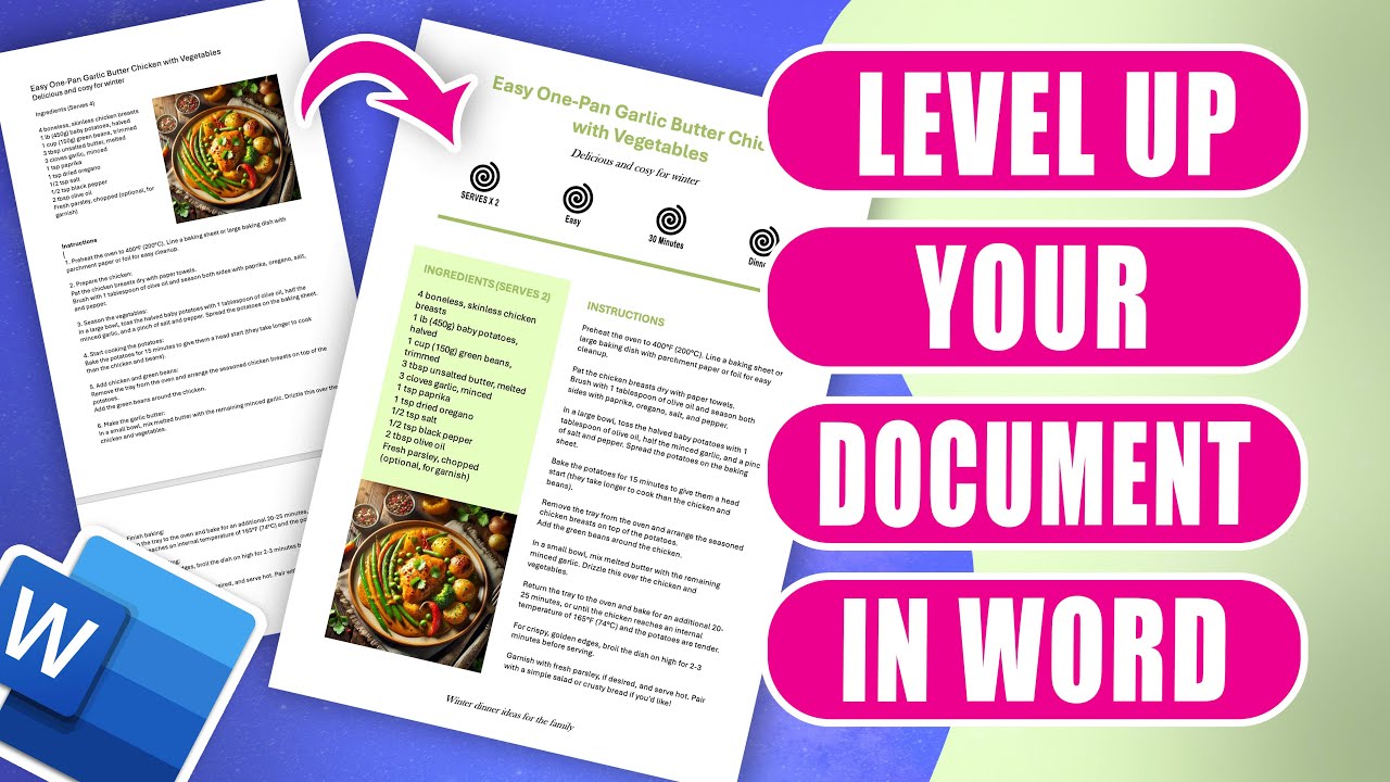 Level up your document in MS Word - YouTube