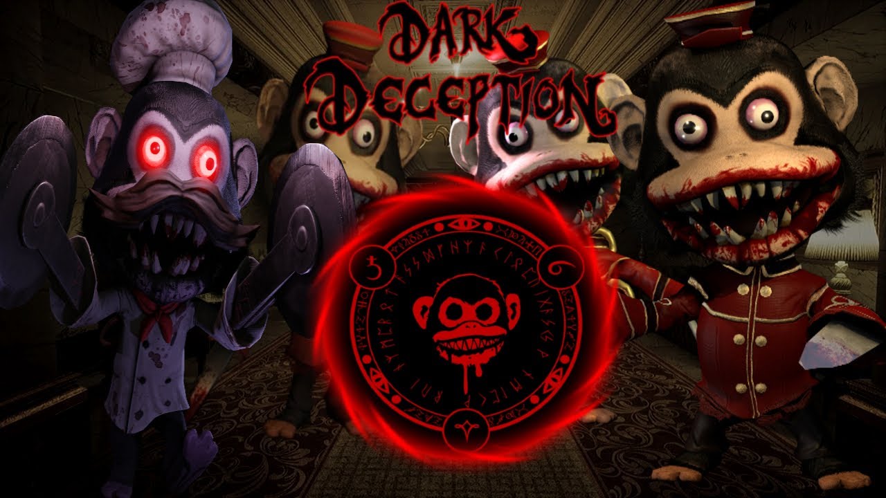 Dark Deception Chapter 1 - Monkey Business - Don't stop running! - YouTube