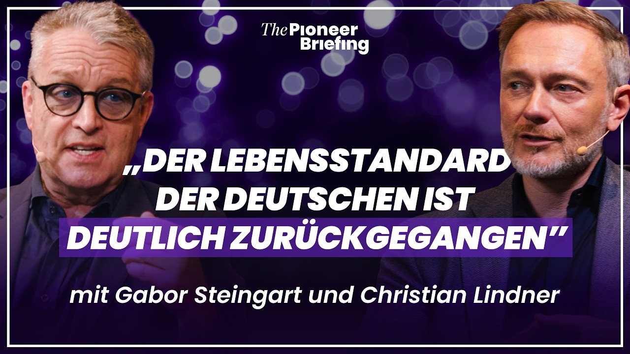Christian Lindner und Gabor Steingart über deutsches Systemversagen ...