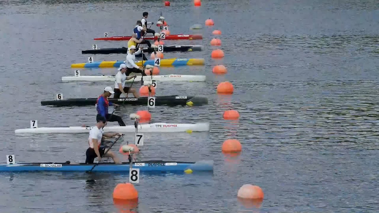 C1 Men 500m Heat 1 / 2024 ICF Canoe-Kayak Sprint World Cup Poznan - YouTube