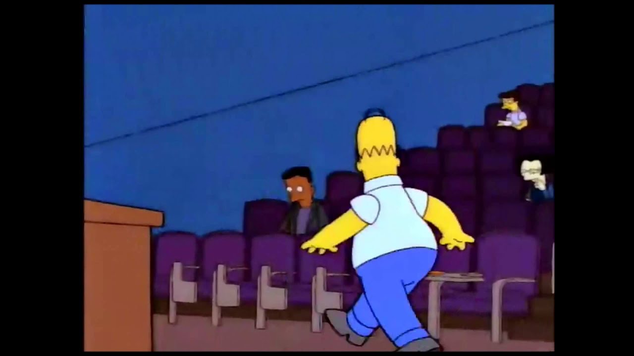 Homero reprueba - YouTube